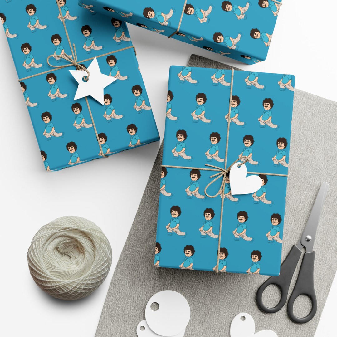 Nacho Libre Stretchy Pants Wrapping Paper Holiday Gift Wrap, Unique ...