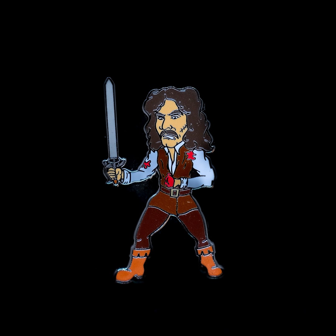 My Name is Inigo Montoya Prepare to Die Enamel Pin | Hand Drawn ...