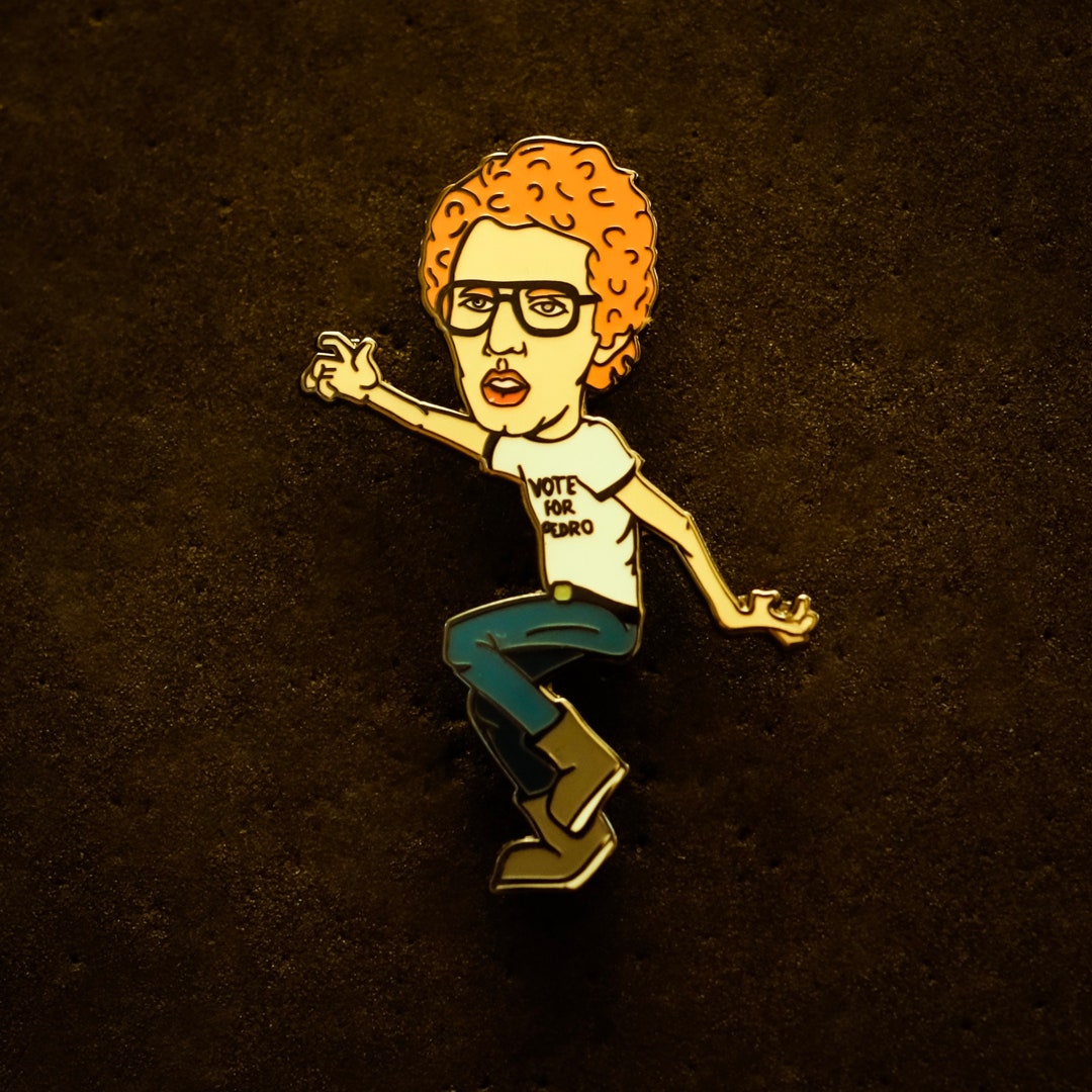 Napoleon Dynamite Enamel Pin: Hand-drawn Movie Character - Etsy