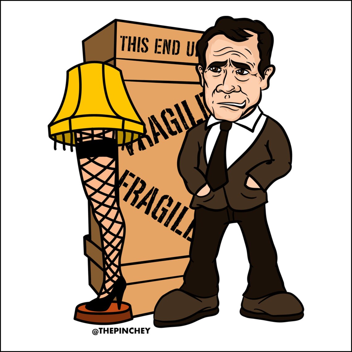 A Christmas Story Fragile Ornament Double-sided Holiday Décor ...