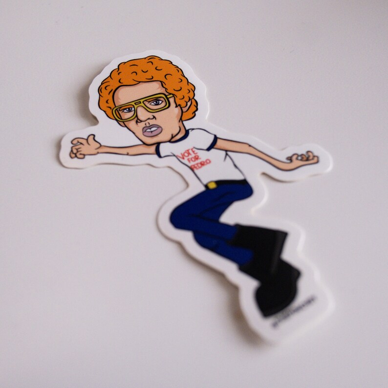 Napoleon Dynamite Sticker Hand Drawn Custom Design Napoleon Dynamite ...