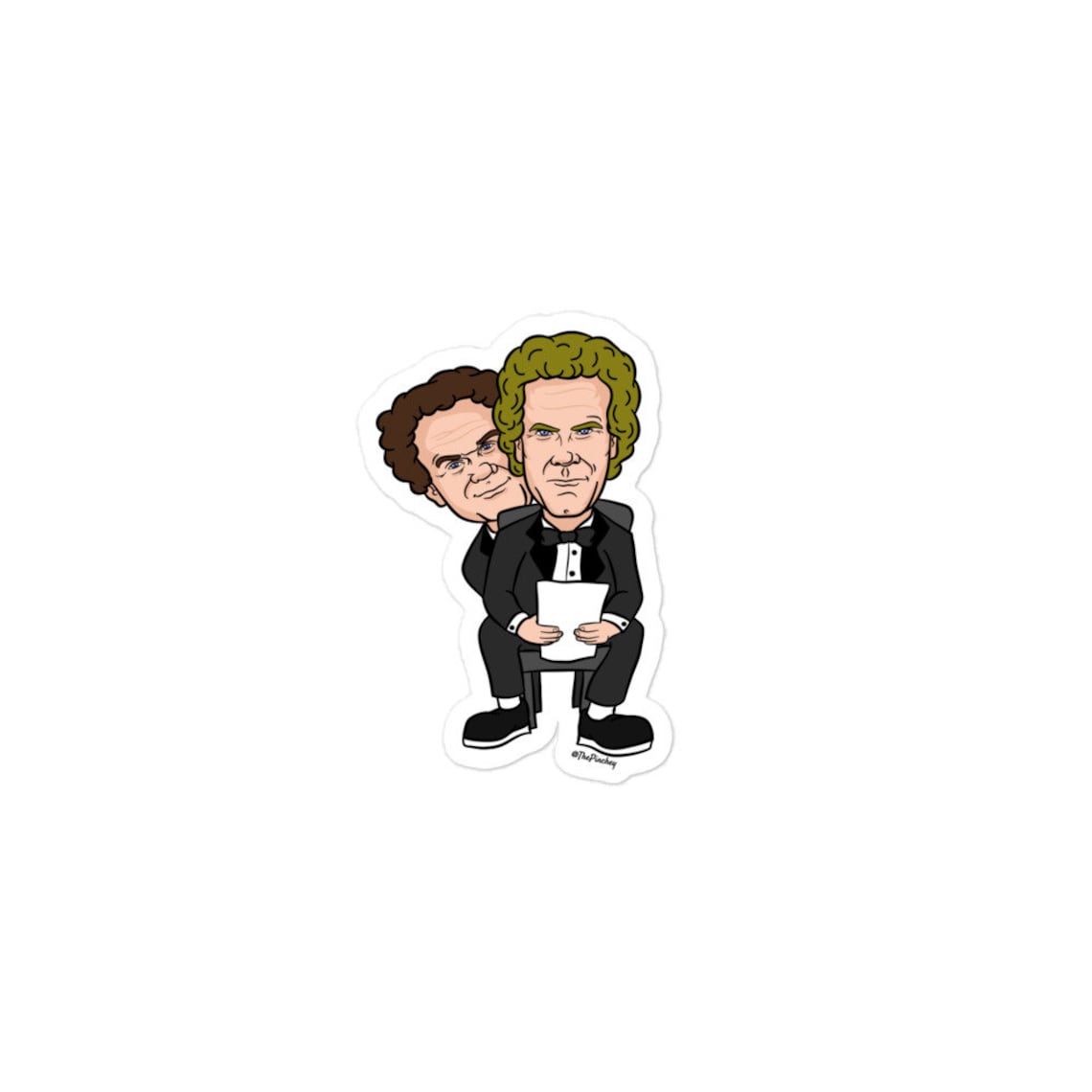 Step Brothers Job Interview Sticker Hand Drawn Custom - Etsy