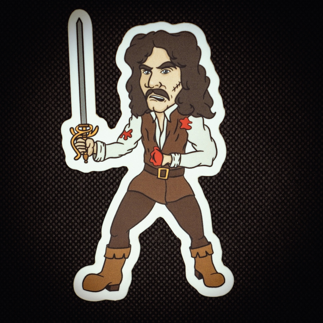 Inigo Montoya Prepare to Die Sticker | Hand Drawn | Custom Design | the ...
