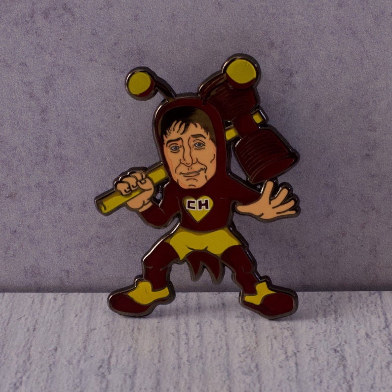 El Chapulin Colorado Enamel Pin | Hand Drawn | Custom Design ...