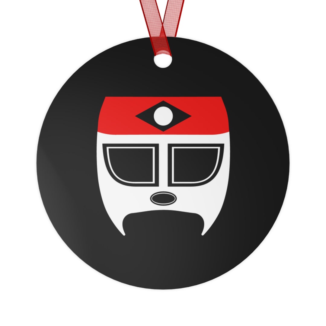 Octagon Lucha Libre Christmas Tree Ornament | Festive Holiday Decor ...
