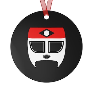 Octagon Lucha Libre Christmas Tree Ornament | Festive Holiday Decor ...