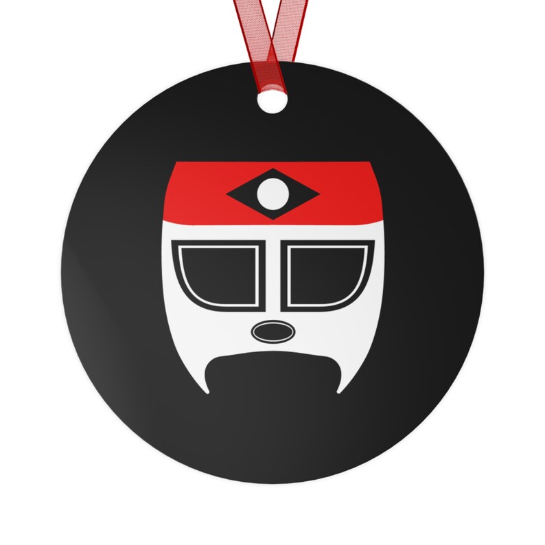 Octagon Lucha Libre Christmas Tree Ornament | Festive Holiday Decor ...