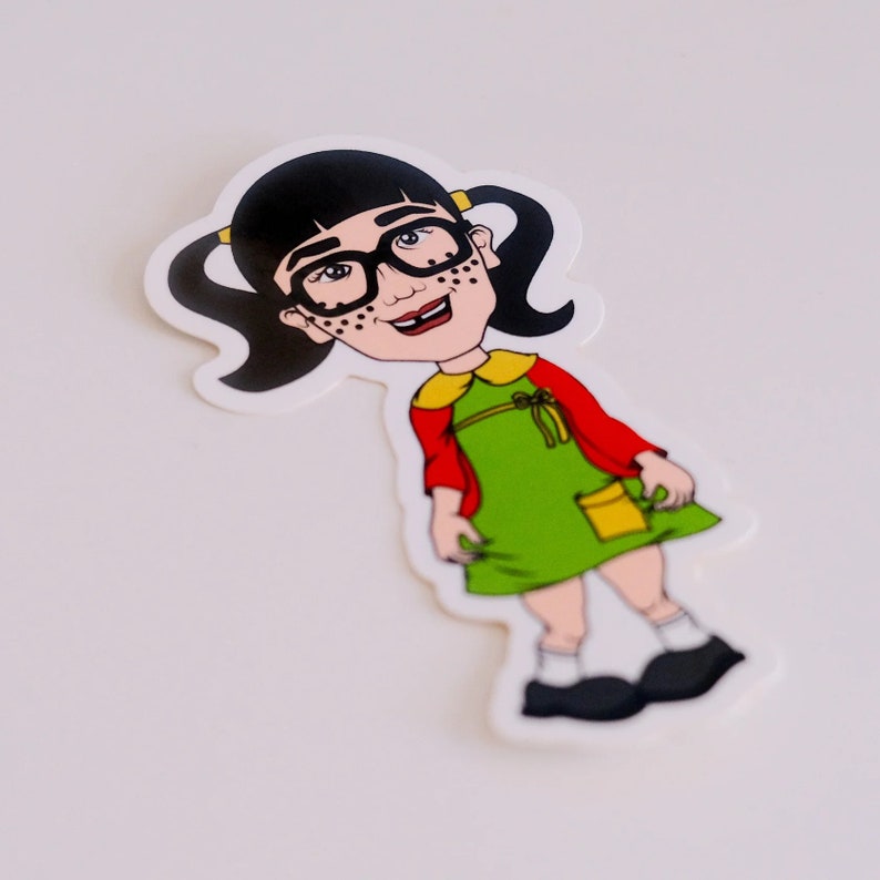 La Chilindrina Sticker | Hand Drawn | Custom Design | the Pinchey - Etsy