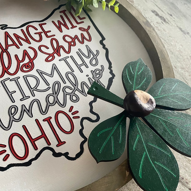 How Firm Thy Friendship SVG Cut File for Cricut | Ohio State Buckeyes ...