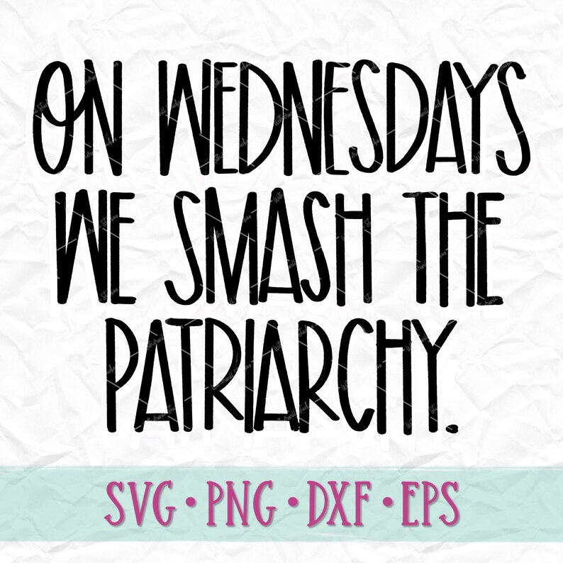 On Wednesdays We... SVG Cut Files for Cricut Girl Power - Etsy