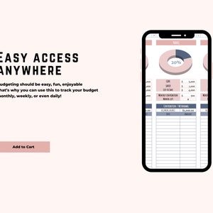 Budget Planner, Google Sheets Budget Template, Budget Spreadsheet ...