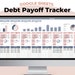 Debt Tracker Spreadsheet Google Sheets Debt Snowball Calculator Student ...