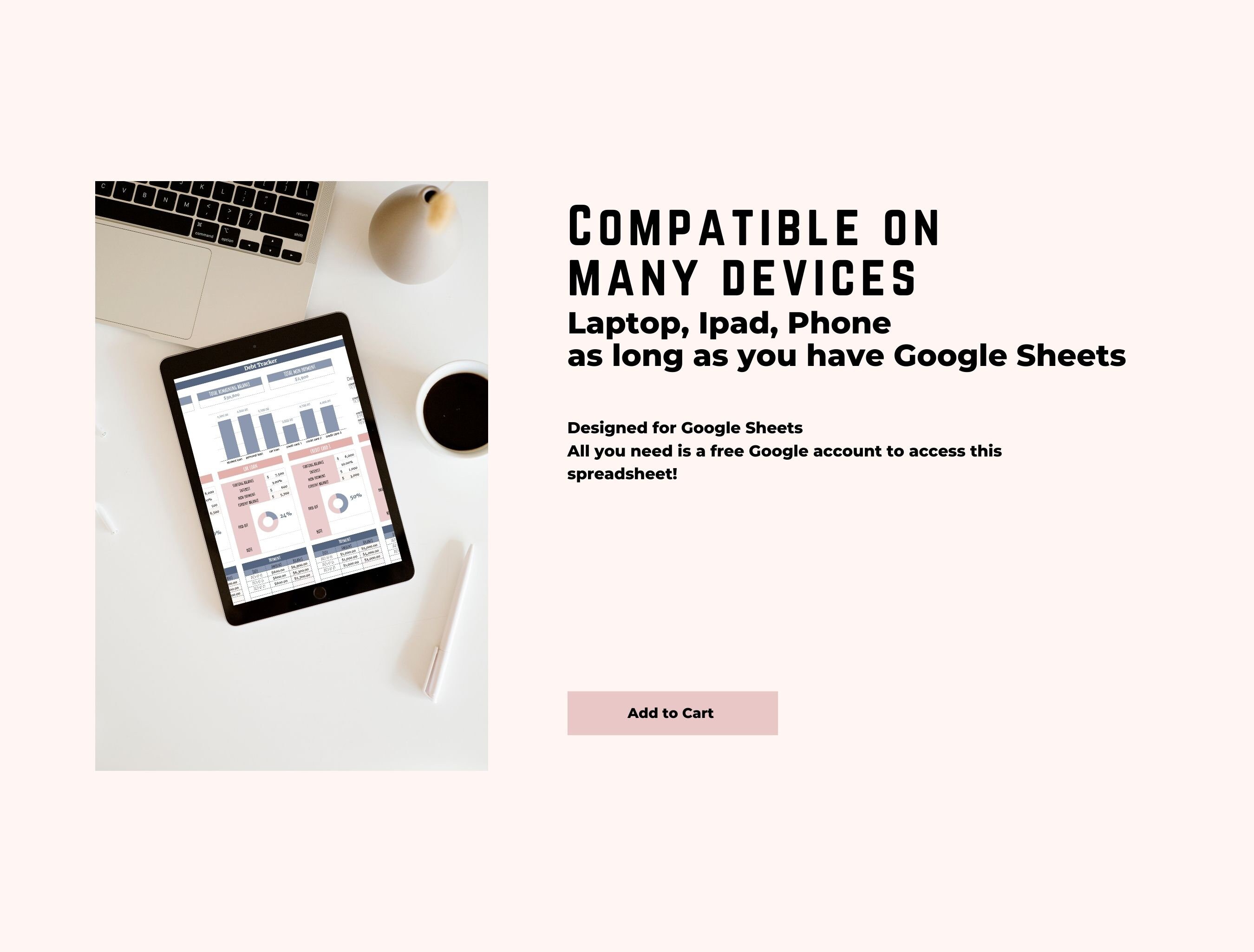 Debt Tracker Spreadsheet Google Sheets Debt Snowball Calculator Student ...