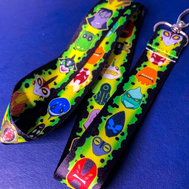 Ben 10 Classic Alien Character Lanyard - Etsy