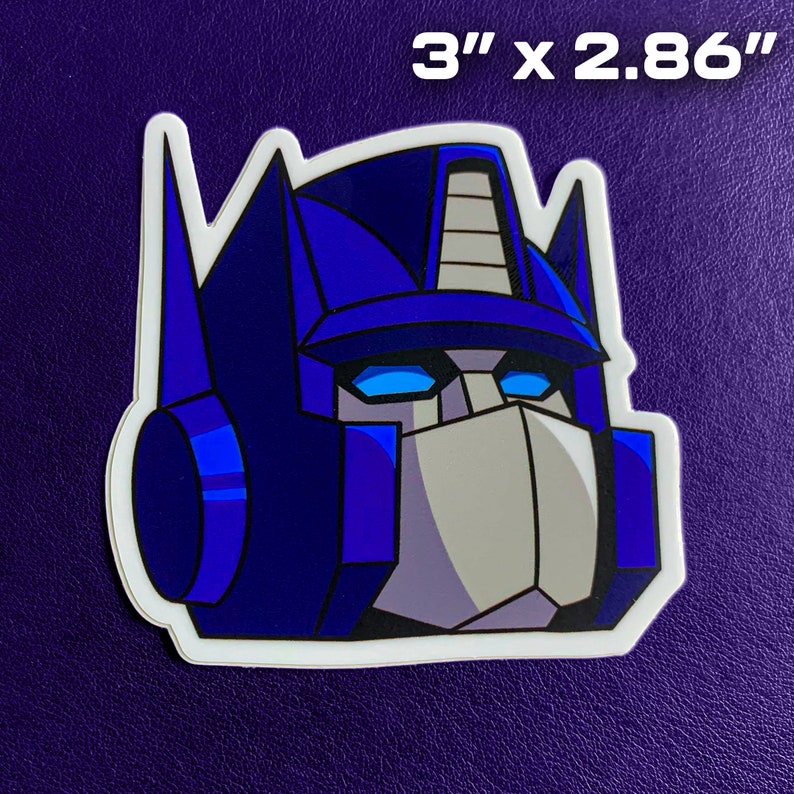 Transformers Optimus Prime and Megatron Die Cut Stickers - Etsy