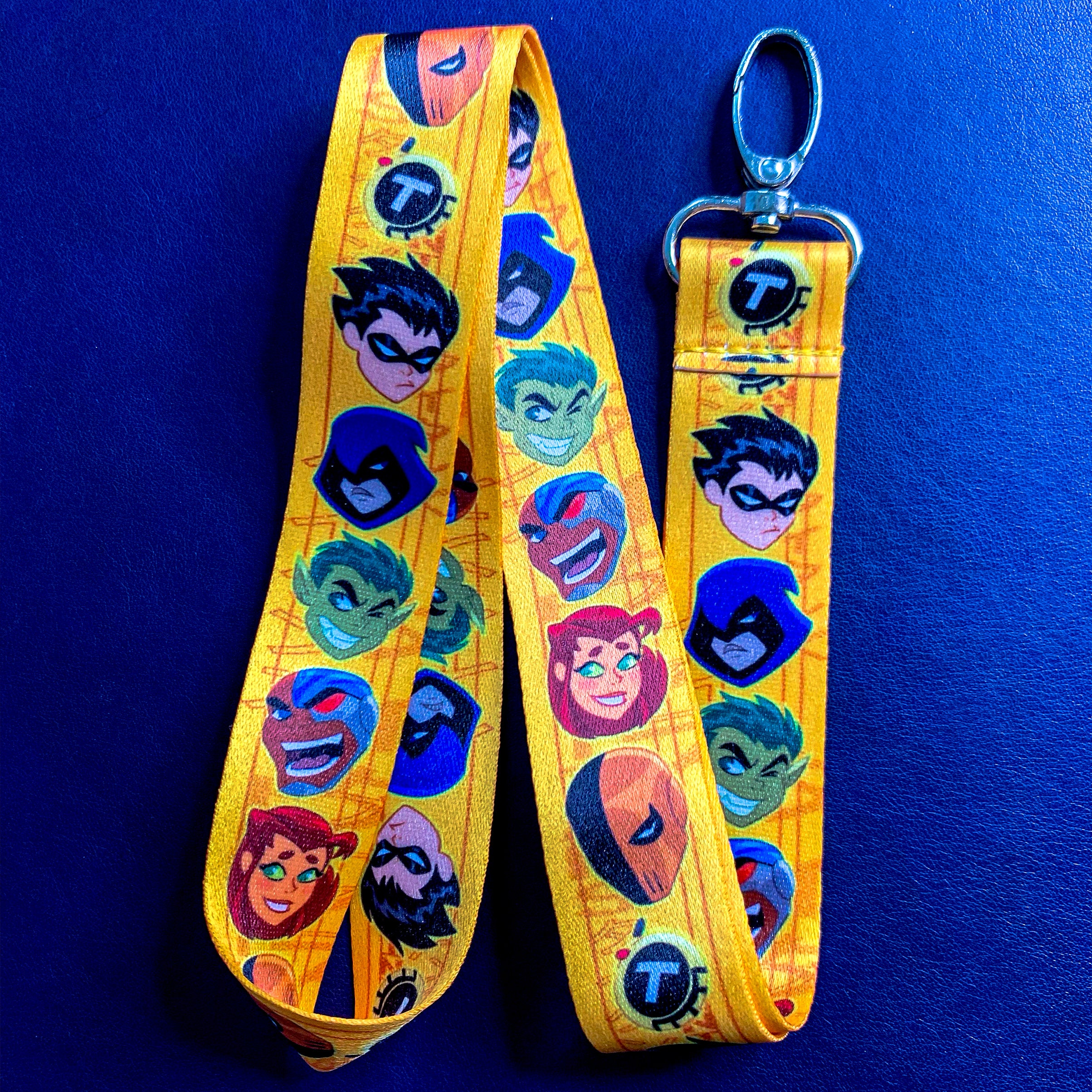 Teen Titans Cartoon Character Lanyard - Etsy