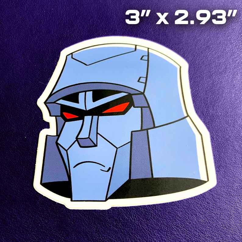Transformers Optimus Prime and Megatron Die Cut Stickers - Etsy