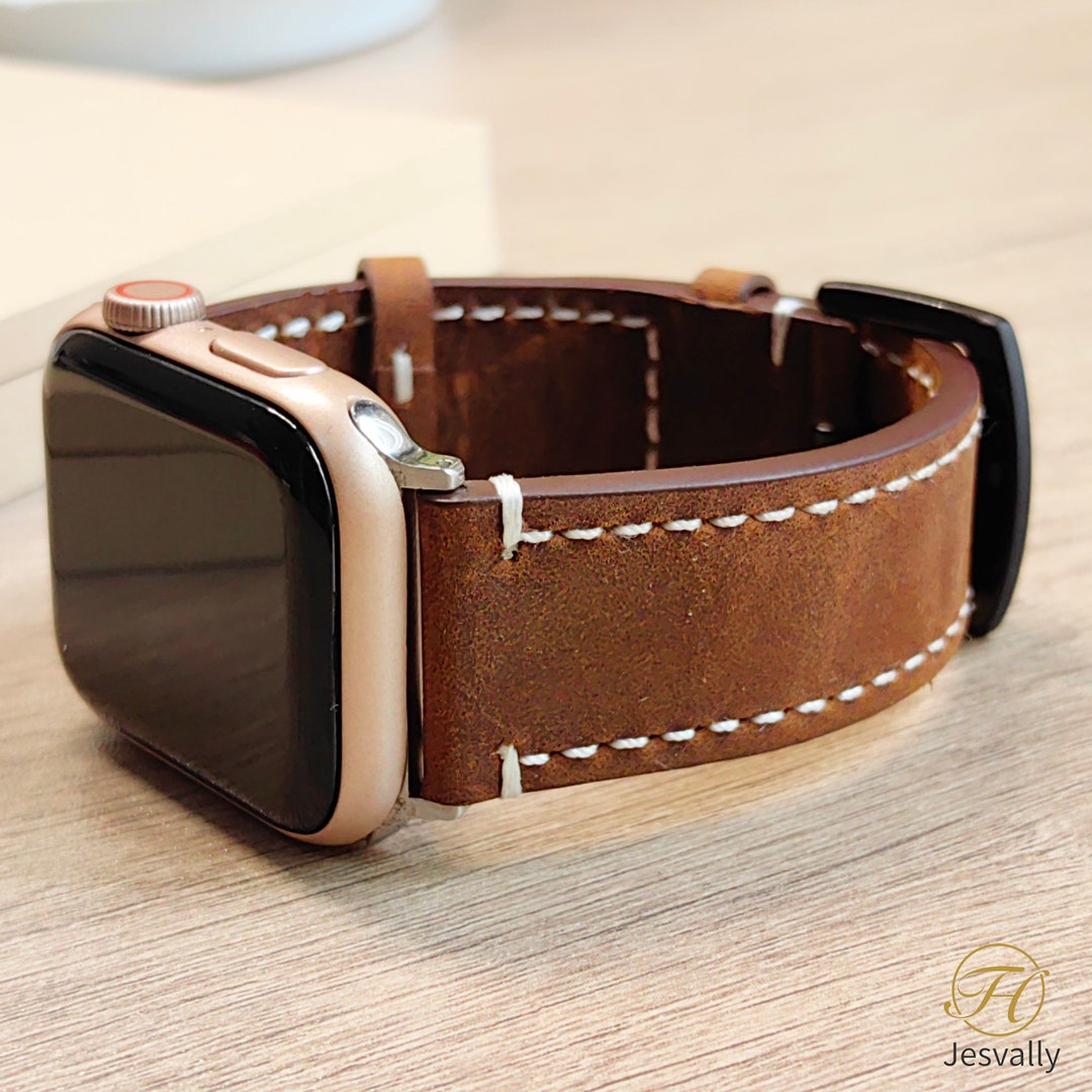 Crazy-horse Leather,apple Watch Bands,apple Band Strap,38mm 40mm 41mm ...