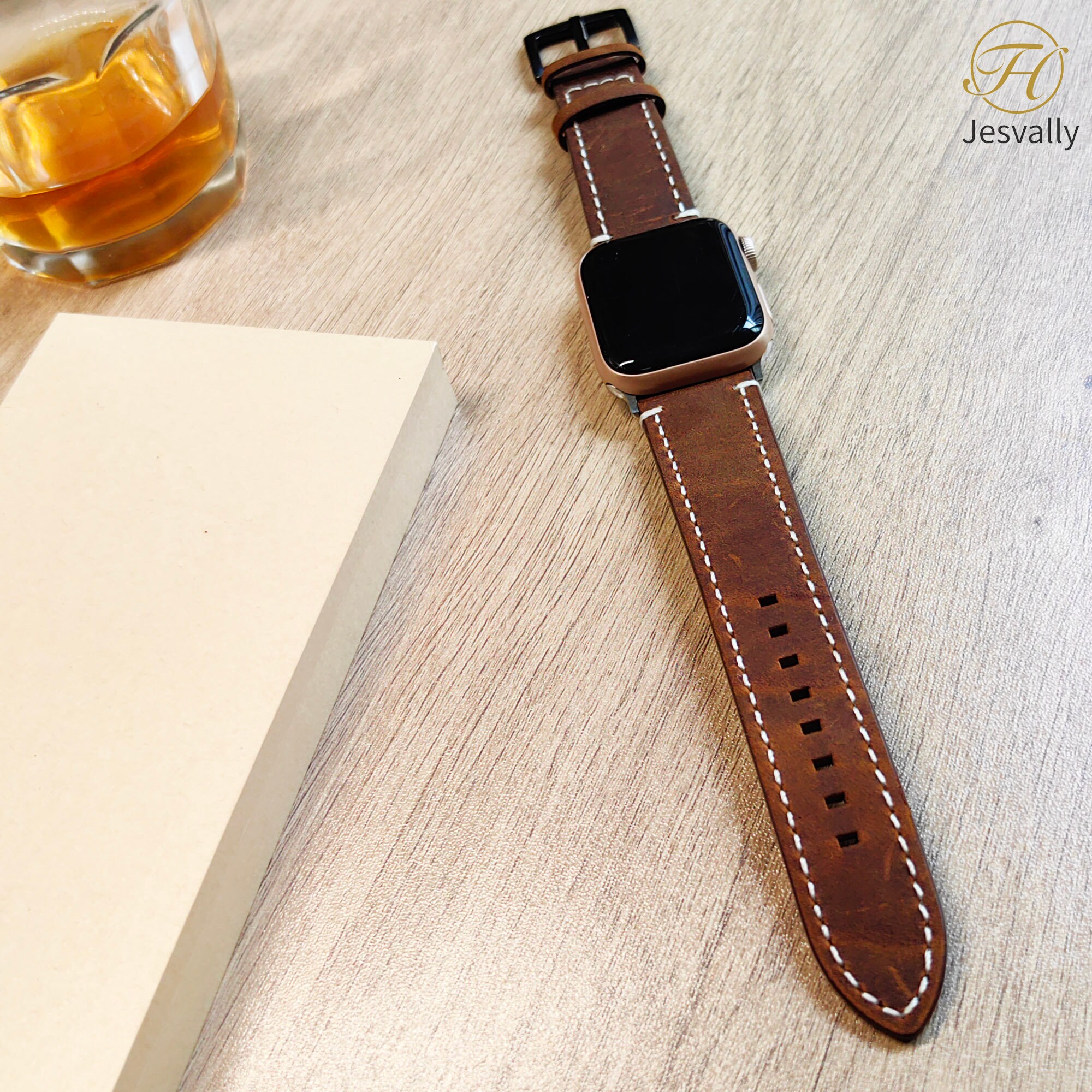 Long Lasting Crazy-horse Leather Apple Watch Bands,leather Watch Strap ...