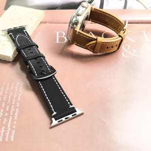 Crazy-horse Leather,apple Watch Bands,apple Band Strap,38mm 40mm 41mm ...