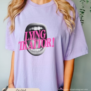 The Lying Traitor Comfort Colors T-shirt - Etsy