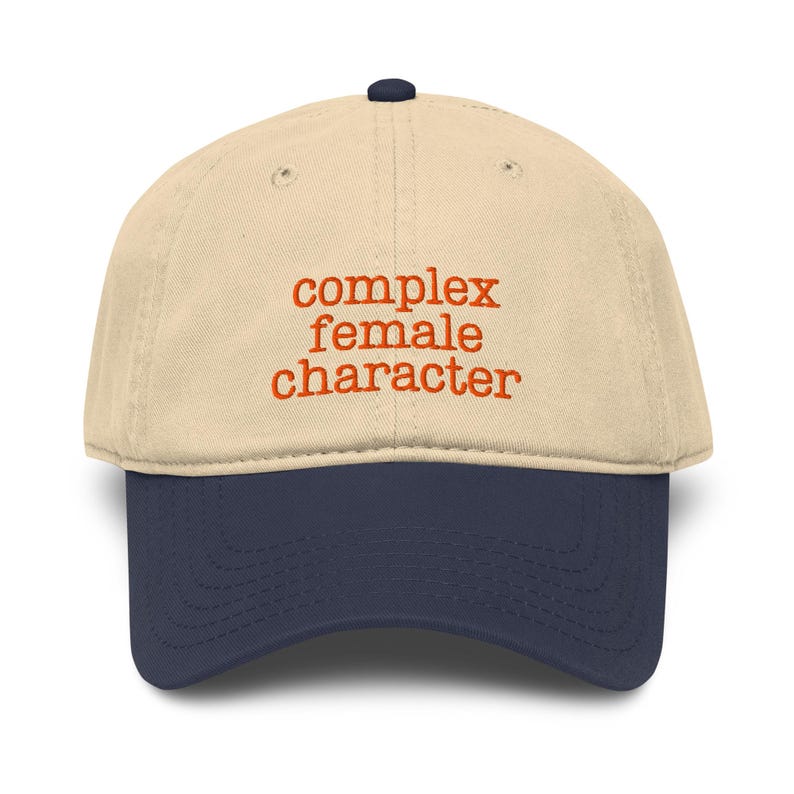 Complex Female Character Baseball Hat, Funny Hat Gift for Women ...