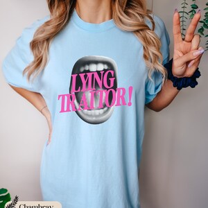 The Lying Traitor Comfort Colors T-shirt - Etsy