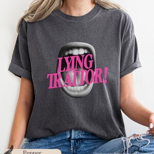 The Lying Traitor Comfort Colors T-shirt - Etsy