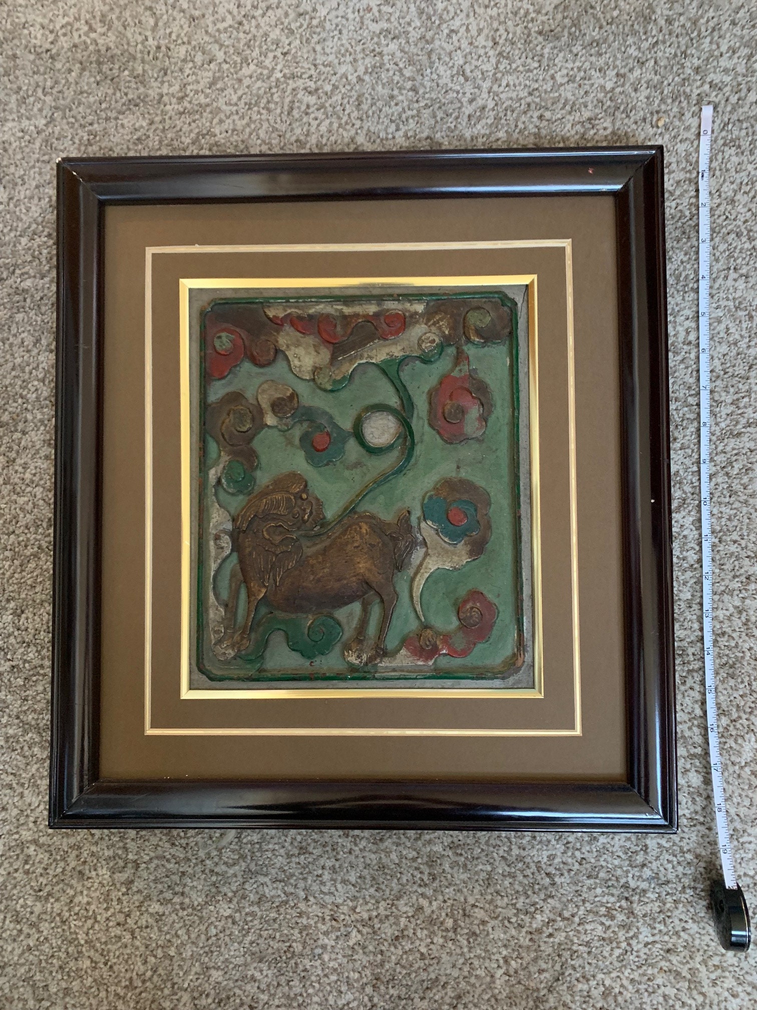 Antique Wood Carving , Ancient Beast From China - Etsy