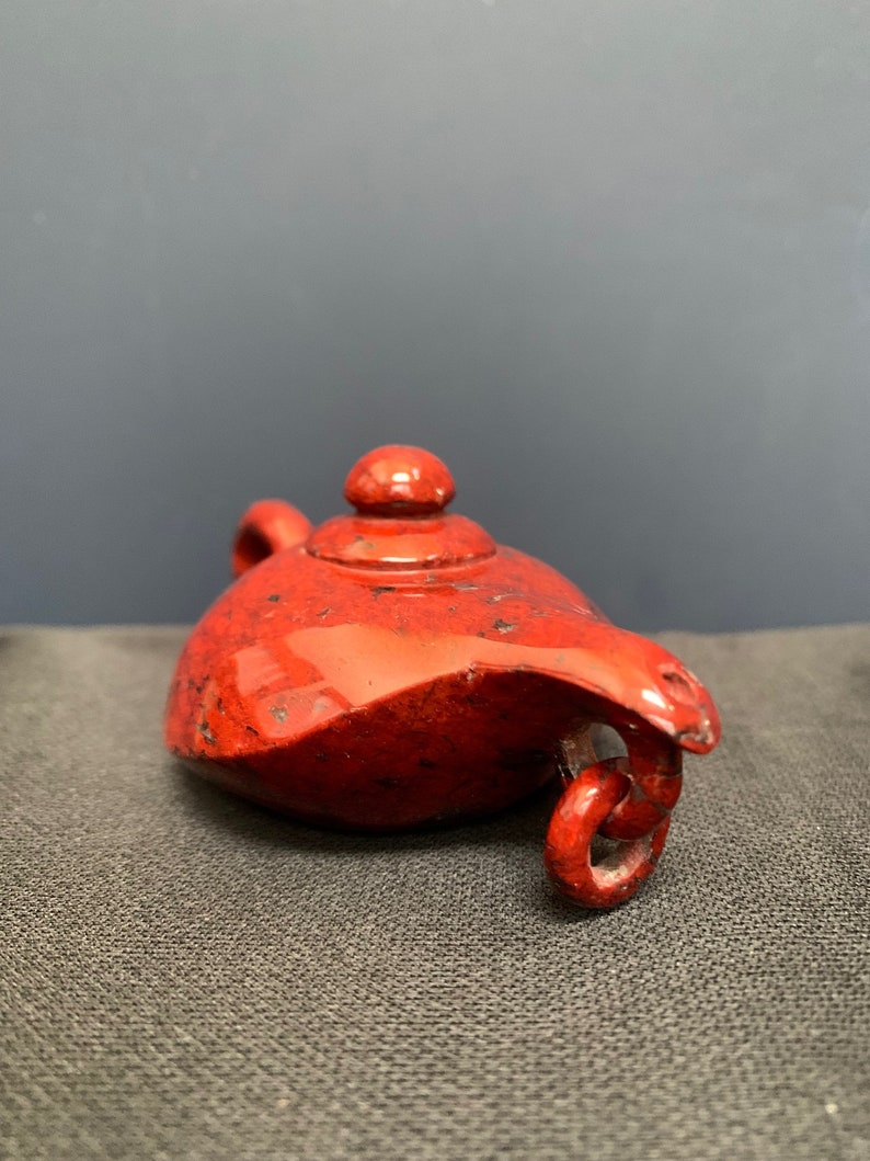 Chicken Blood Jade Red Pot Natural From Guilin, China (US Seller) - Etsy