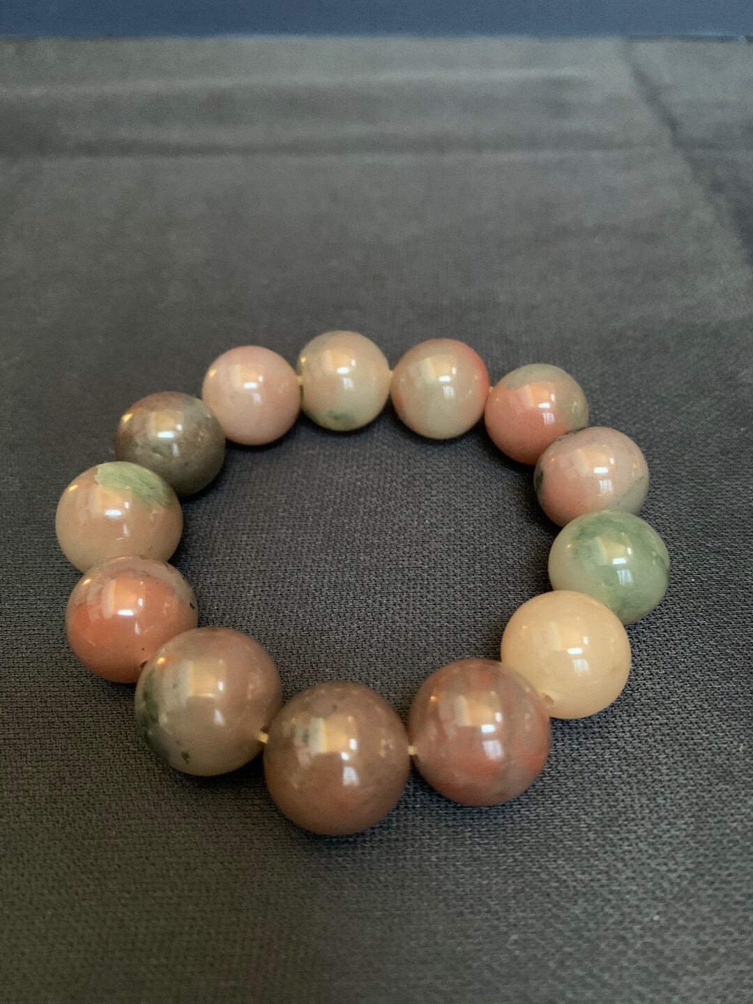 Chicken Blood Jade Bracelet (form-fitting) Natural From Guilin, China ...