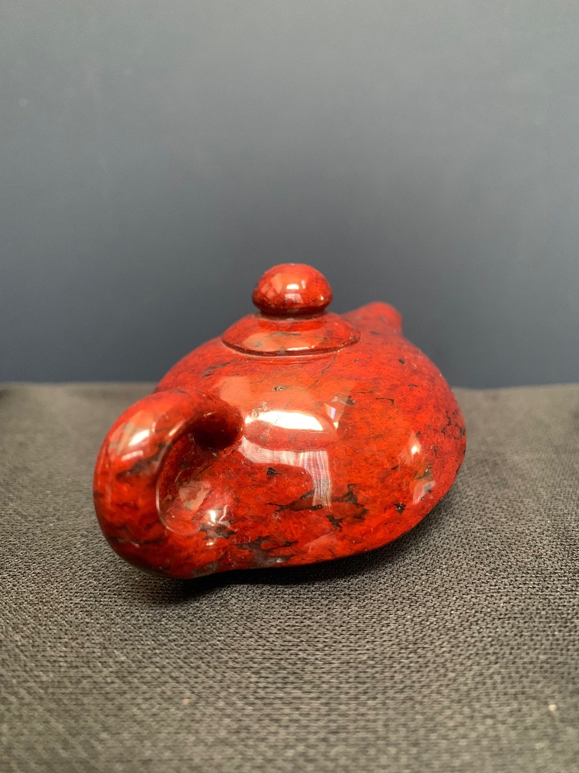Chicken Blood Jade Red Pot Natural From Guilin, China (US Seller) - Etsy
