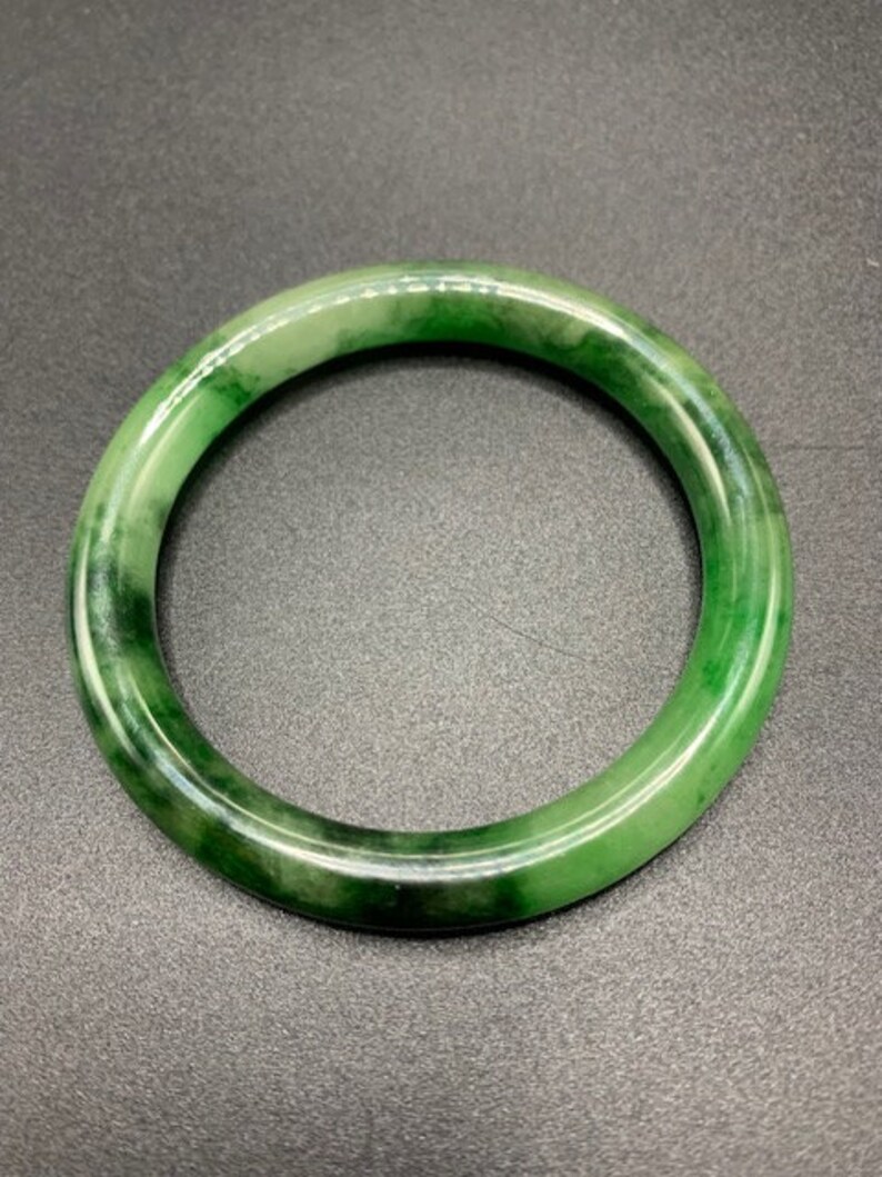 Natural Jade Bracelet - Etsy