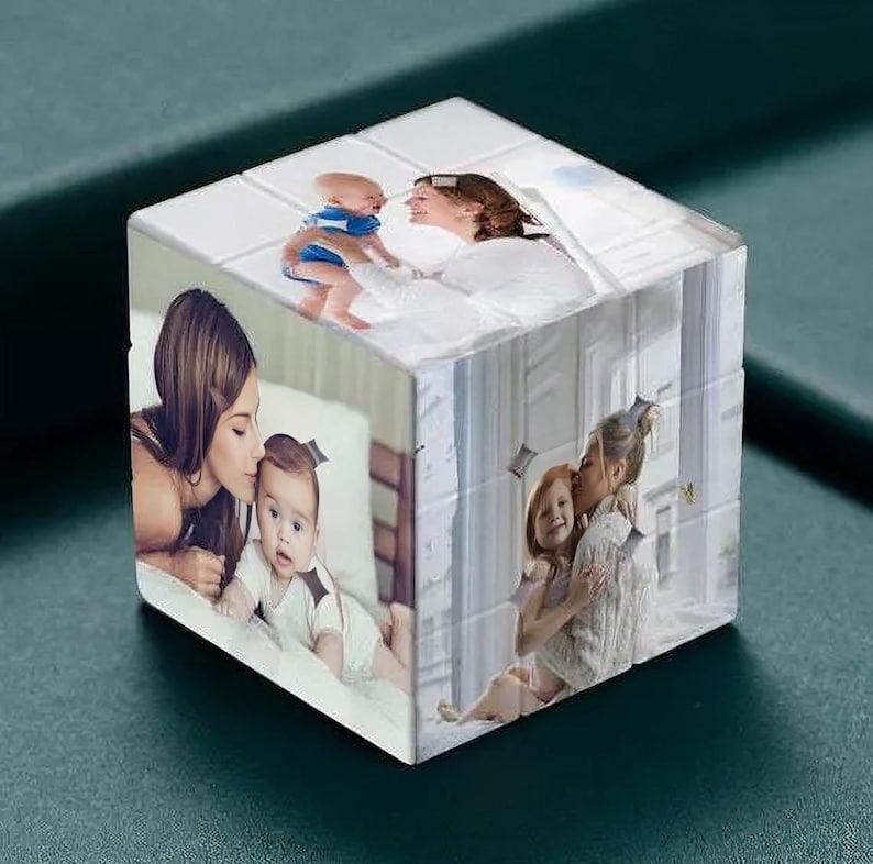 Custom Photo Rubik's Cube: Personalized Family Keepsake - Etsy