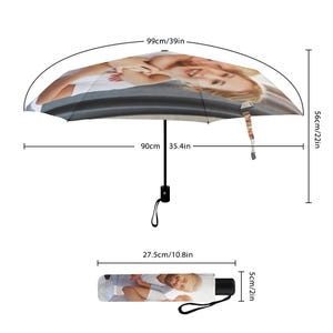 Custom Photo Umbrella: Personalized Family Gift, Wedding Accessory - Etsy
