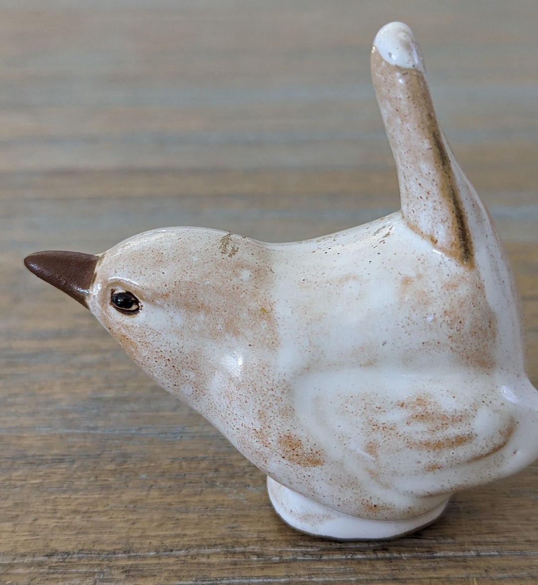 Pigeon Forge Pottery Bird Figurine - Etsy