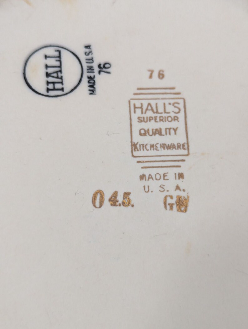 Vintage Turquoise and Gold Hall Casserole Dish - Etsy