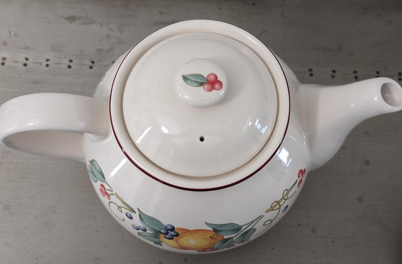 Corelle Corning Abundance Tea Pot and Sugar Bowl - Etsy