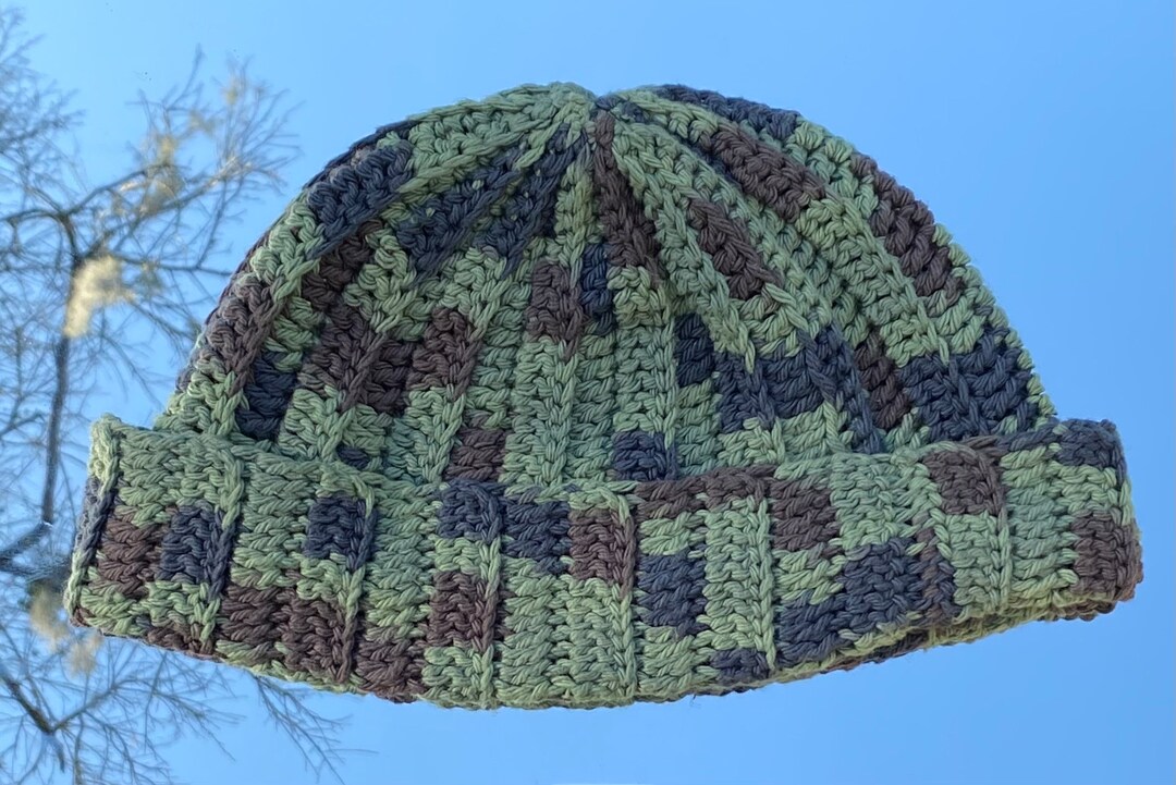 Green Multi Color Beanie - Etsy