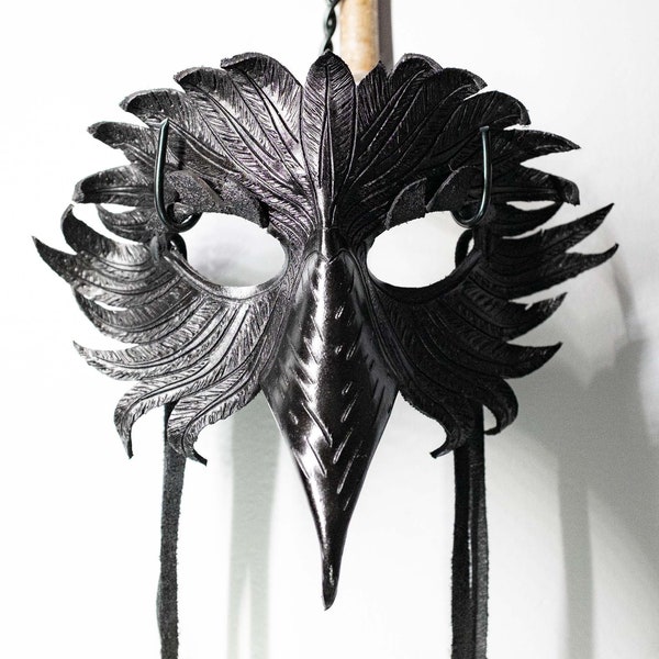Leather Mask - Etsy
