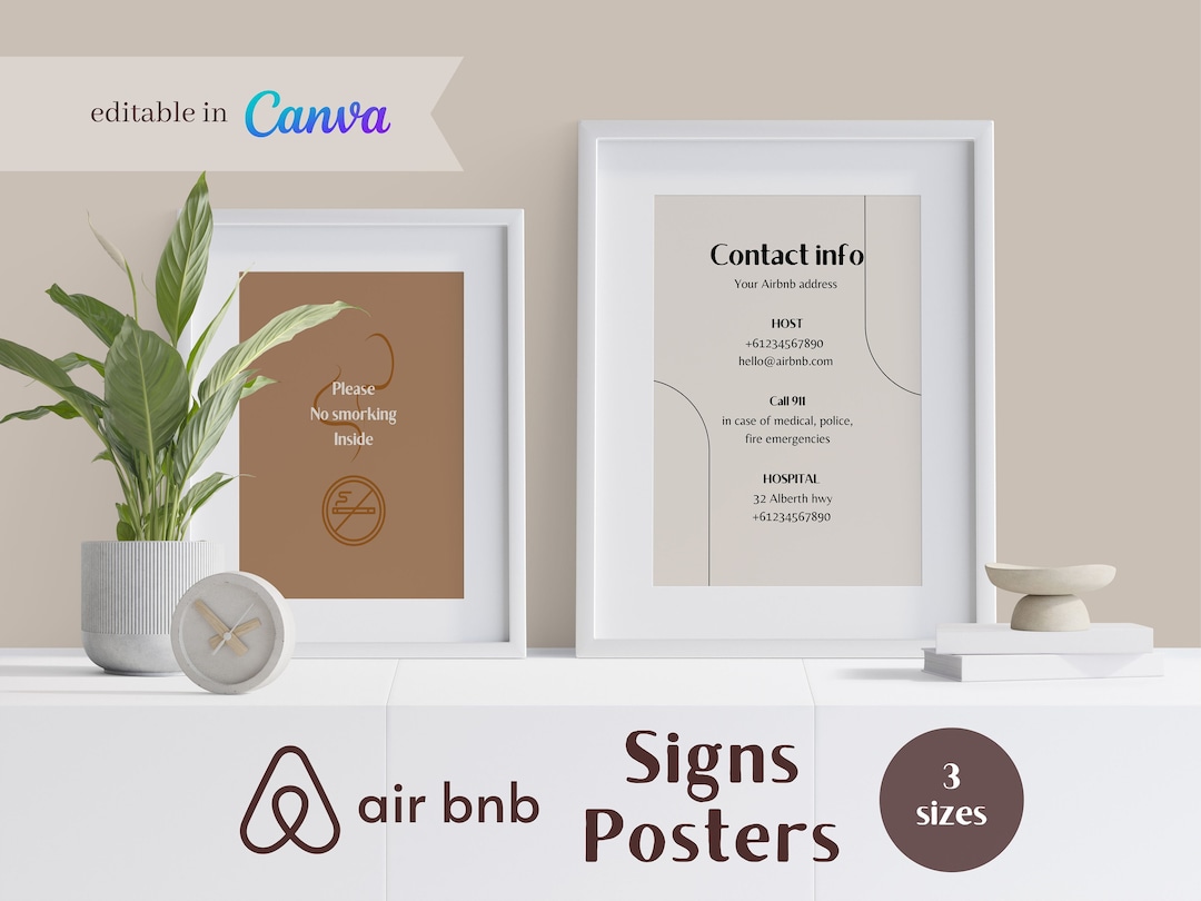 Airbnb Sign Templates Wifi Sign Airbnb Sign Airbnb Signage Airbnb ...