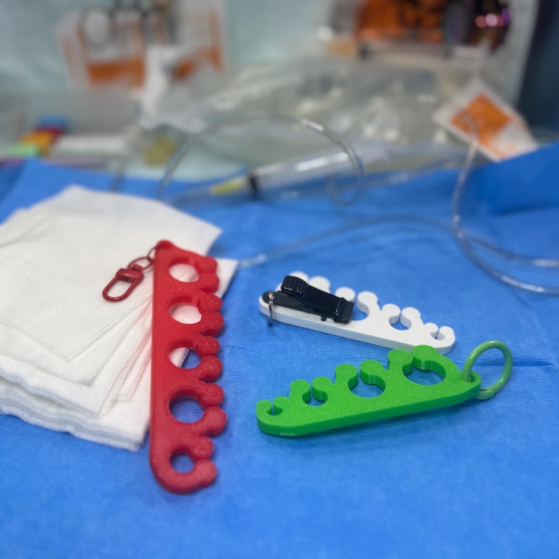 Customizable Syringe Holder (in-line Style) for Nurse, Anesthesia, EMS ...