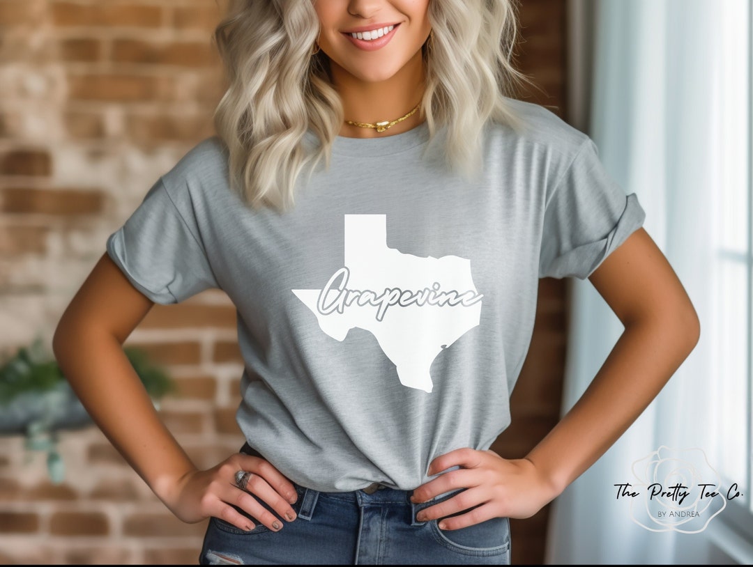 Grapevine Tx Shirt Texas Tshirt Southern Oversized Tee DFW T Shirt ...