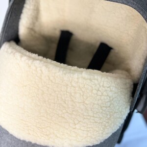 Classic Wool Footmuff Pram Liner - Etsy