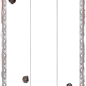 Dark Crest Character Sheet - Dnd 5e - Etsy Australia