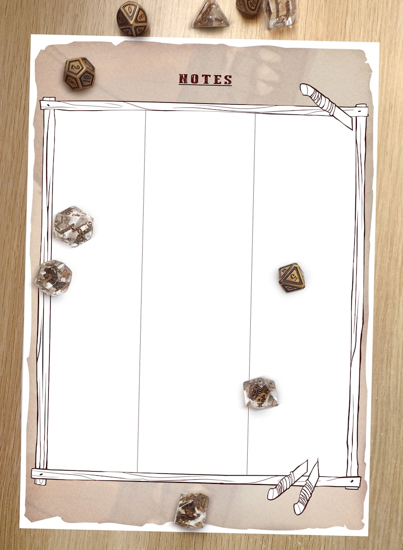 Western Character Sheet - Fillable Dnd 5e - Etsy Israel