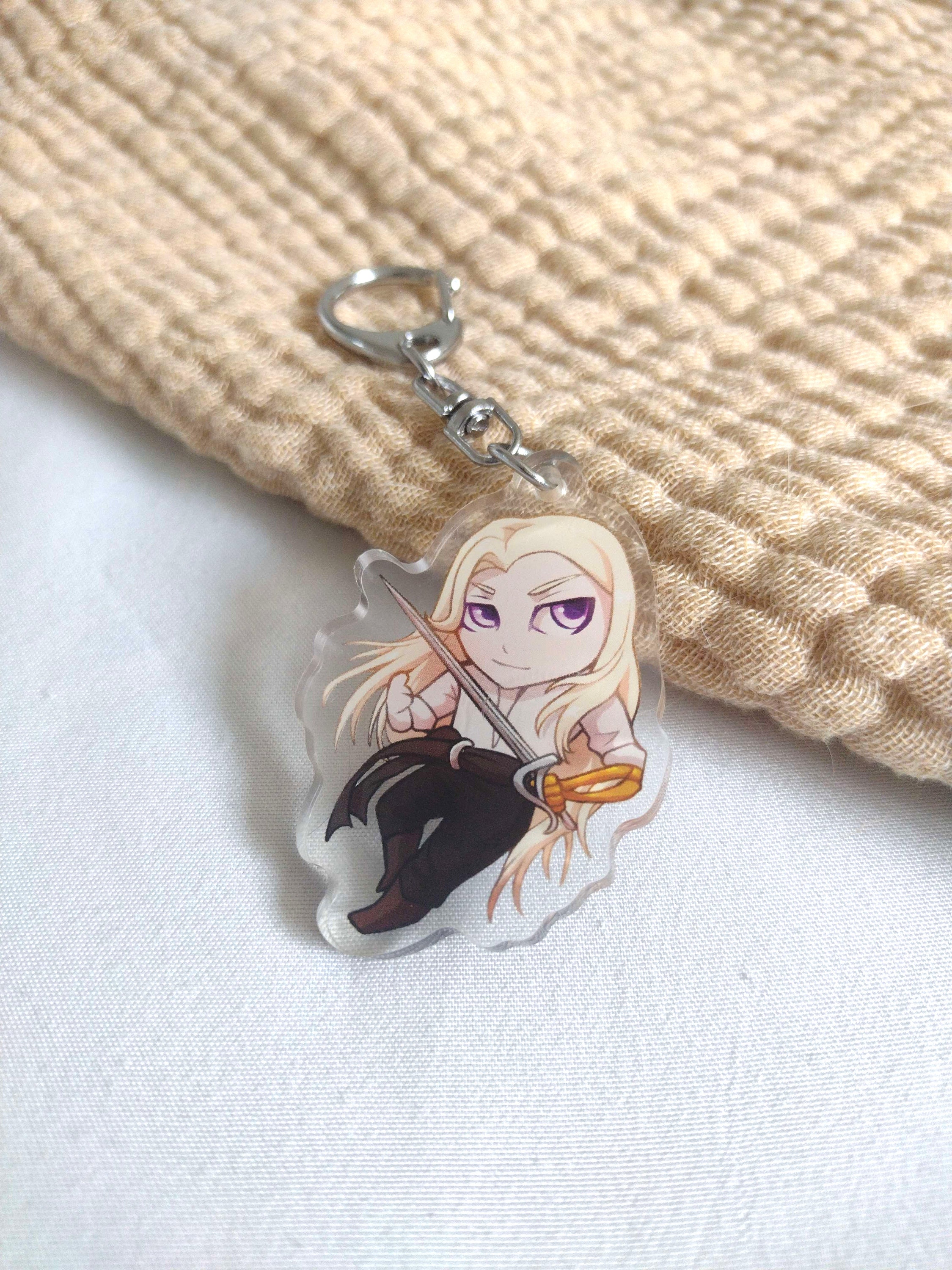 The Locked Tomb - Gideon, Harrowhark and Ianthe Keychains - Etsy