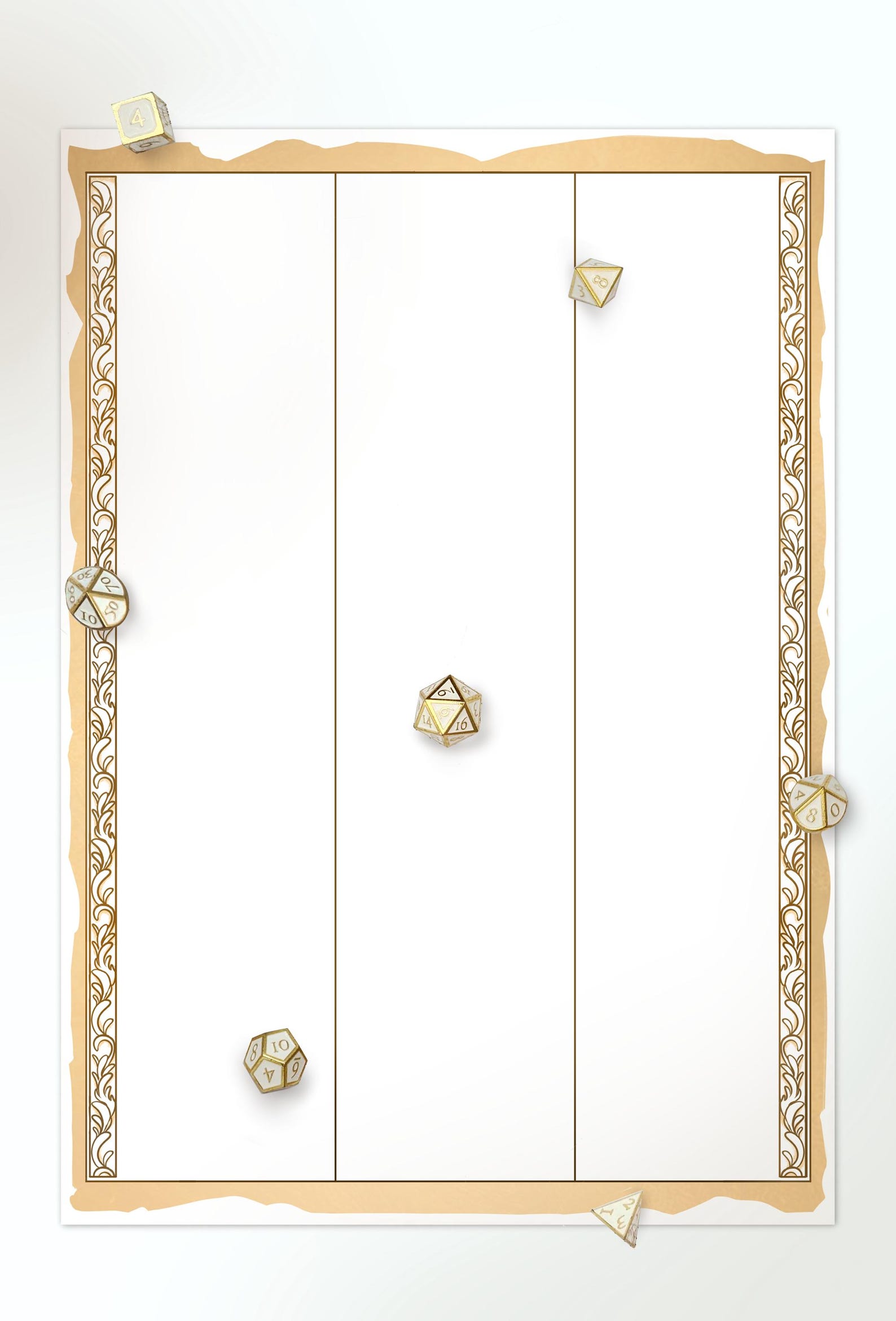 Crest of Light Character Sheet - Dnd 5e - Etsy