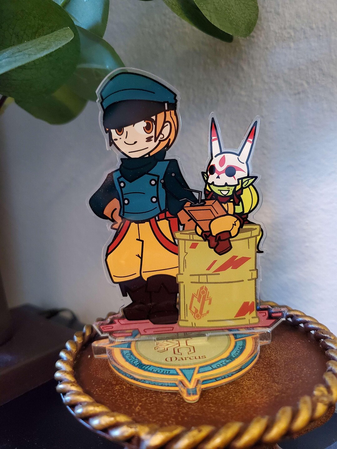 Book of Lore - Marcus Character Standee - Etsy