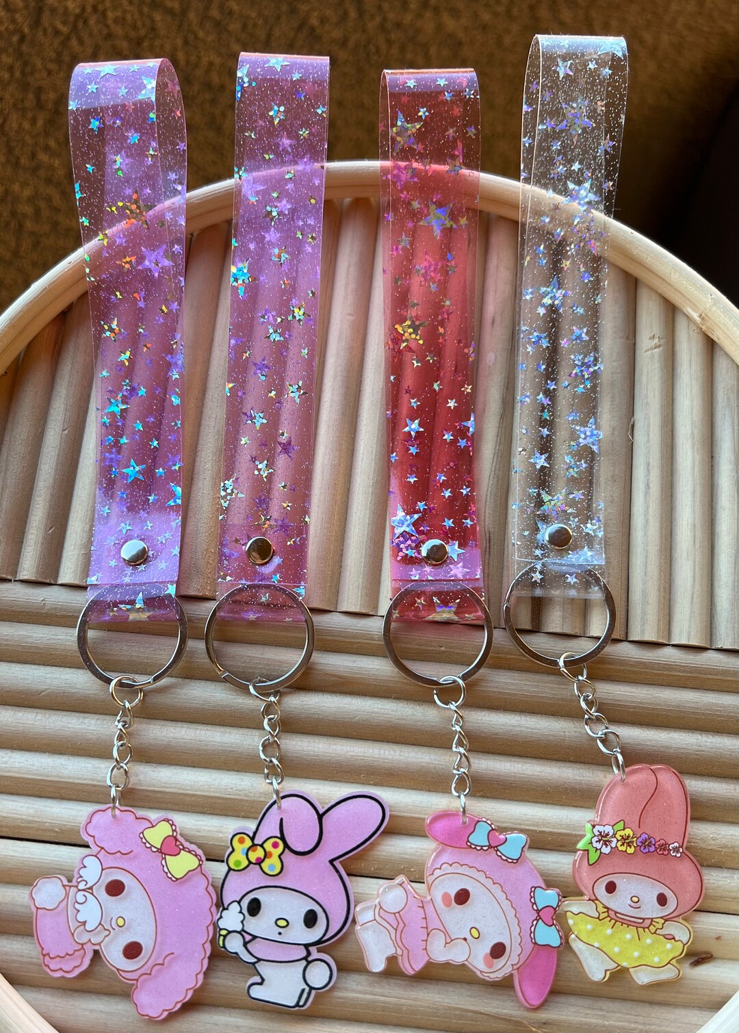 My Mel Keychains / My Sweet Piano / Sparkly Star Straps / Sanrio Gift ...